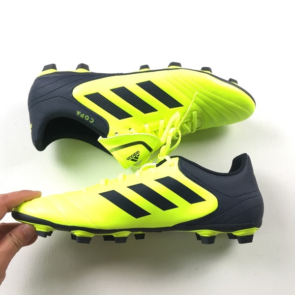 adidas | Shoes | Adidas Mens Neon Yellow Copa Soccer 3 Art S77162 ...